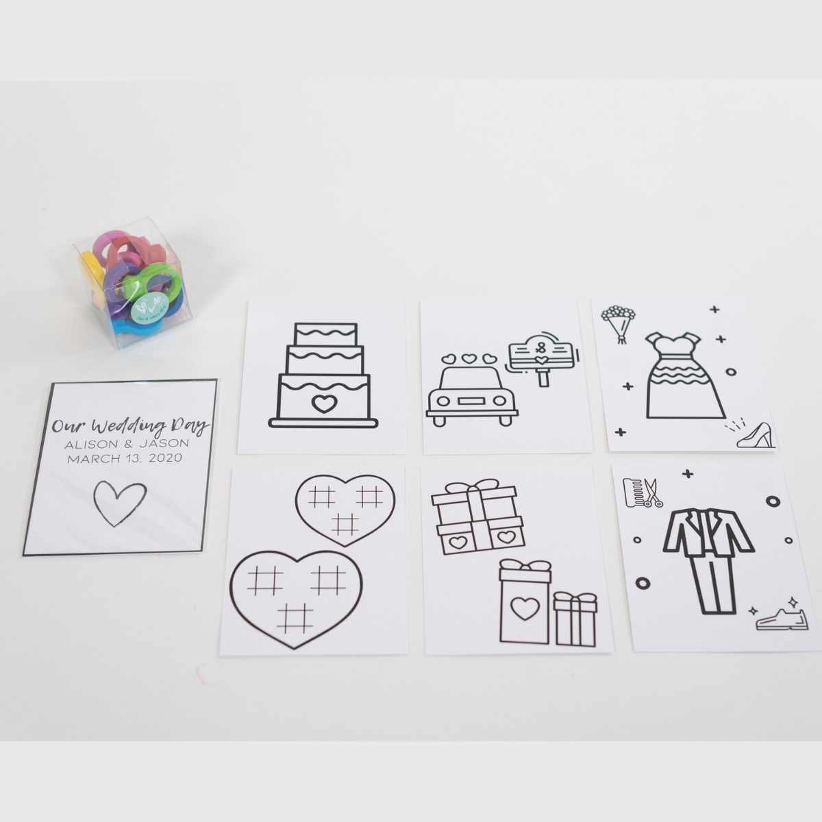 Wedding Activity Cards – POP Studio